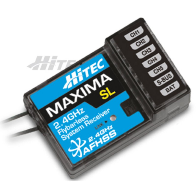 Empfänger / MAXIMA SL (für Flybarless-Systeme mit S-BUS) / 6,9 Kanal ...